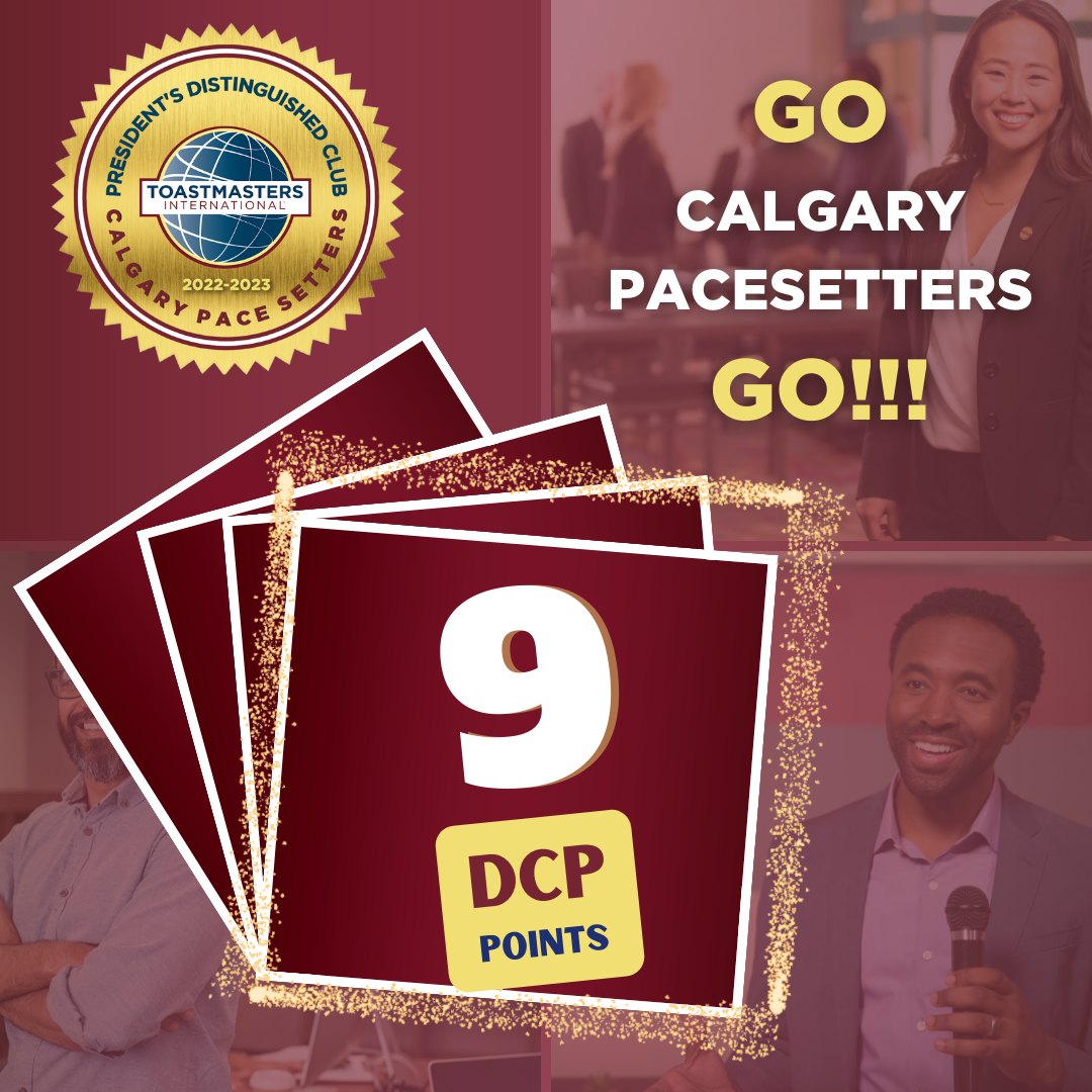 HOME - Calgary Pace Setters Toastmasters Club